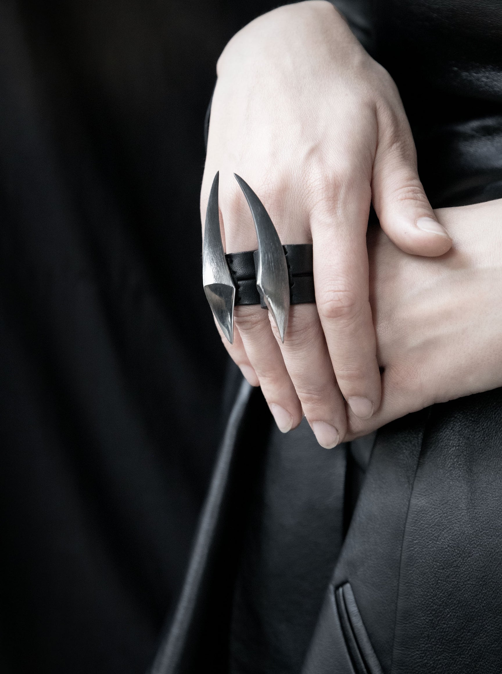 Silver Claw ring Set – Anu Tera