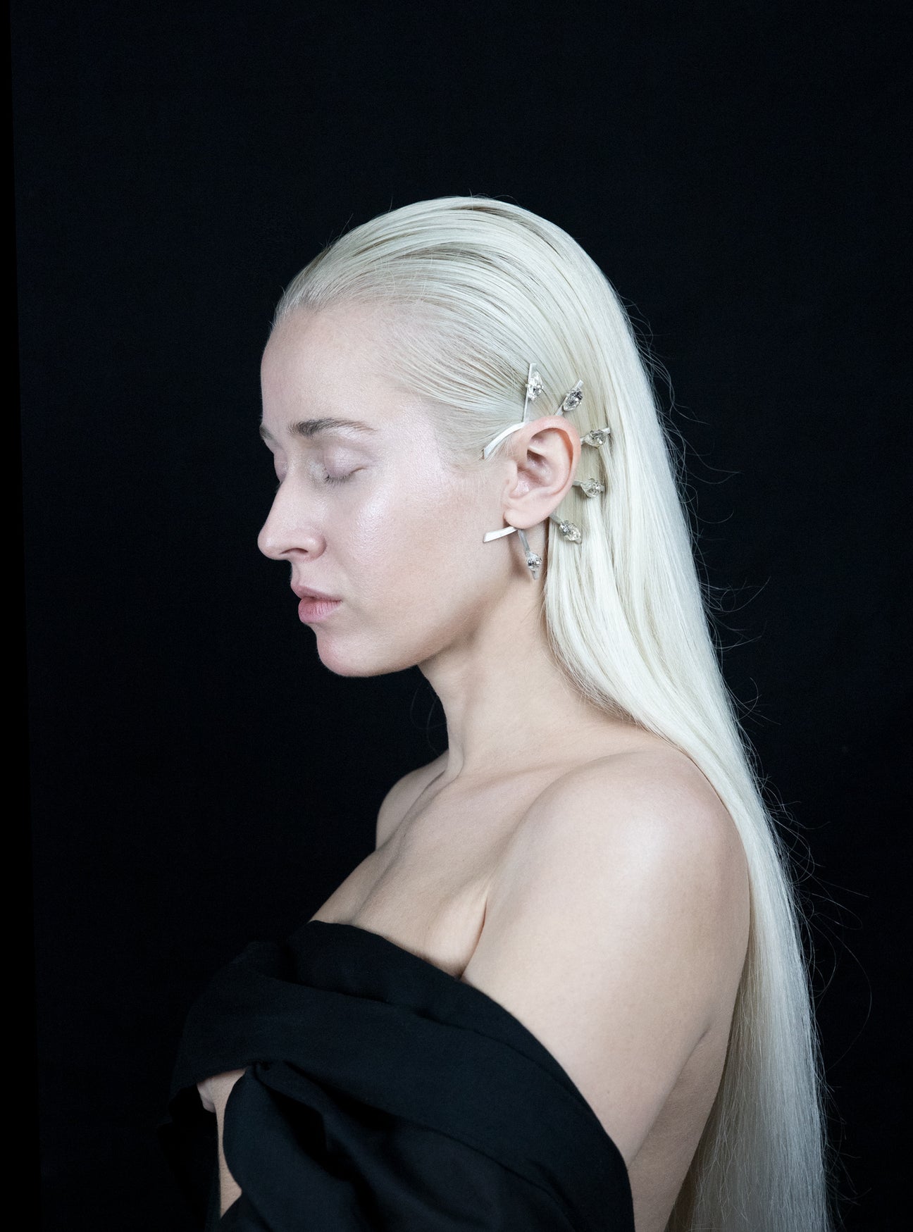 Herkimer Ear Cuff – Anu Tera